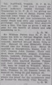 Boston Transcript column now online