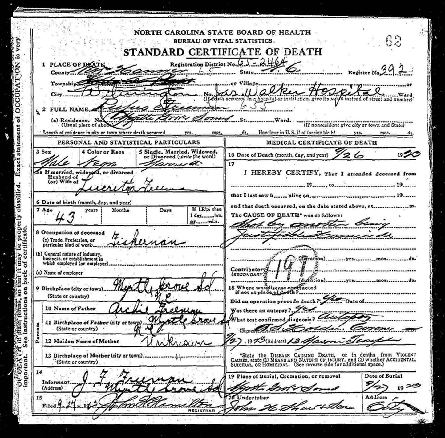 A Complicated Legacy at Freeman Beach