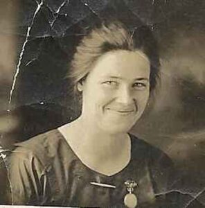 "Miss Ida with a smile"